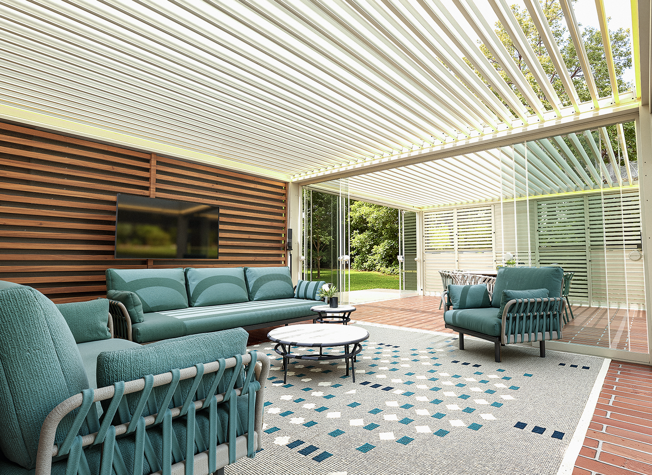 FlexPatio POWER+ Gen 2 Motorized Pergola | Premium Pergola Kits