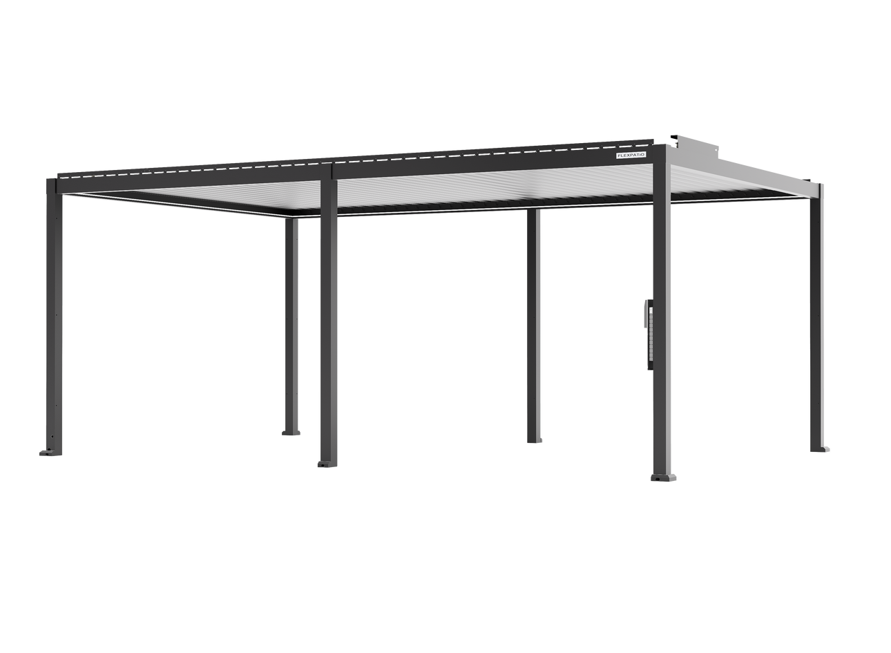 FlexPatio POWER+ Motorized Pergola | Premium Aluminum Pergola Kits