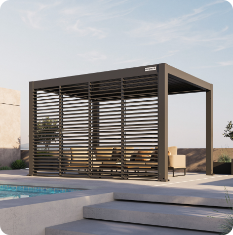 FlexPatio Motorized Pergola Kits | Smart Louvered Pergola for Patio