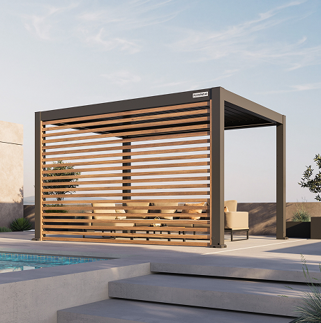 FlexPatio Motorized Pergola Kits | Smart Louvered Pergola for Patio