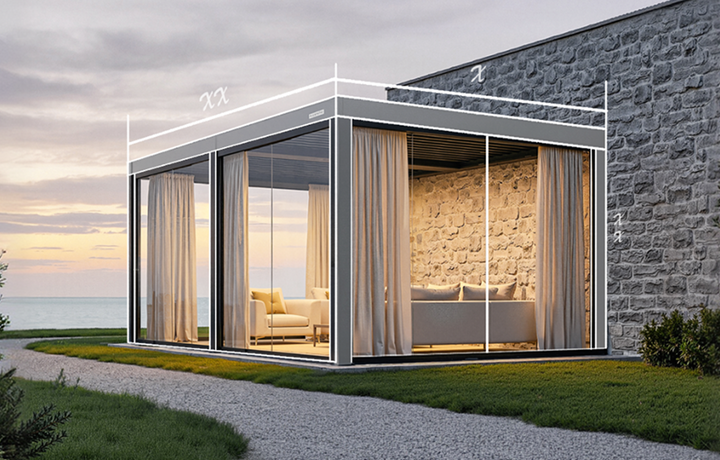 FlexPatio Motorized Pergola Kits | Smart Louvered Pergola for Patio